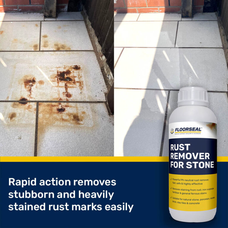 Rust Remover For Stone | Rust Remover For Concrete, Sandstone & Porcelain