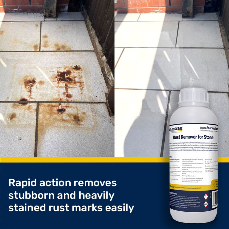 Rust Remover For Stone | Rust Remover For Concrete, Sandstone & Porcelain