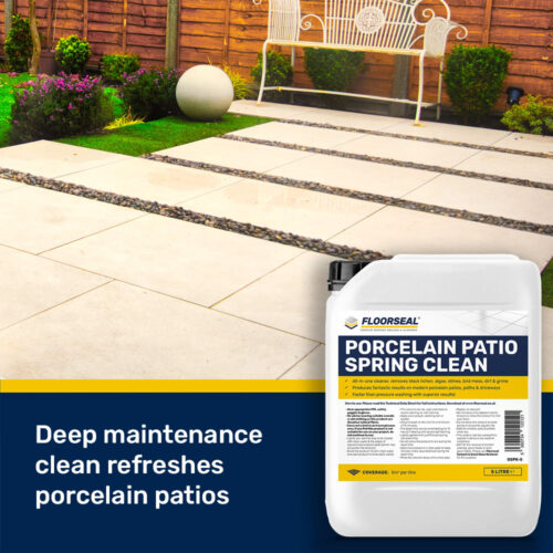 Porcelain Patio Spring Clean | Porcelain Patio Cleaner