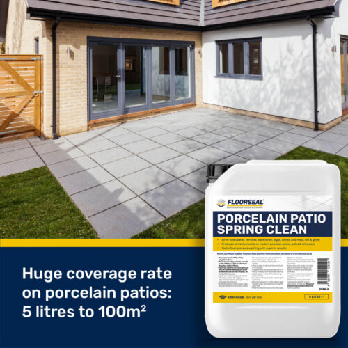 Porcelain Patio Spring Clean | Porcelain Patio Cleaner