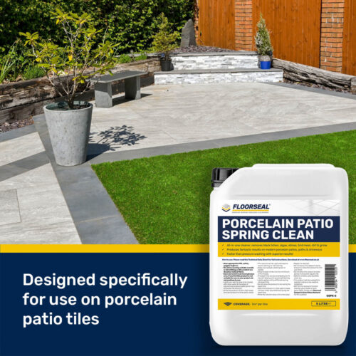 Porcelain Patio Spring Clean | Porcelain Patio Cleaner