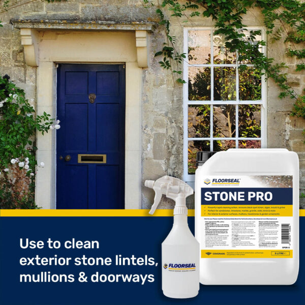 Stone Pro | Headstone & Gravestone Cleaner | Stone Mullion Cleaner