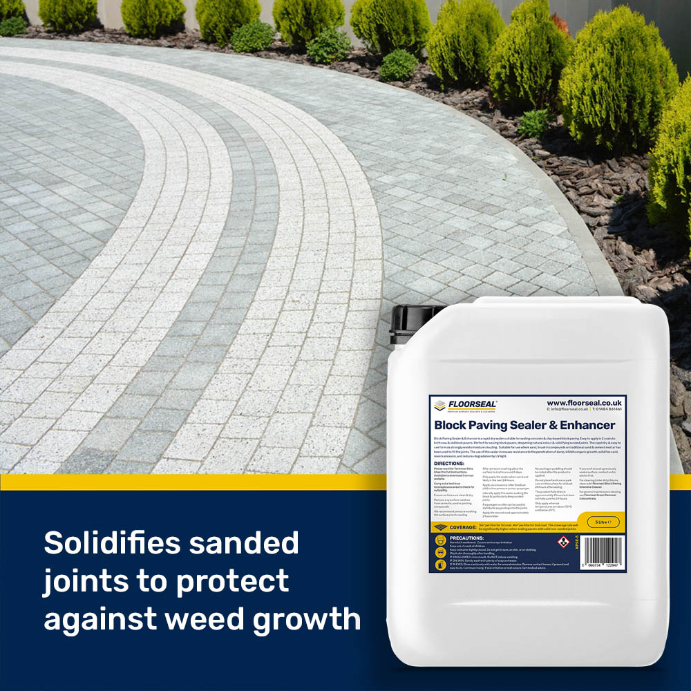 Block Paving Sealer & Enhancer | Wet Look Block Paving Sealer