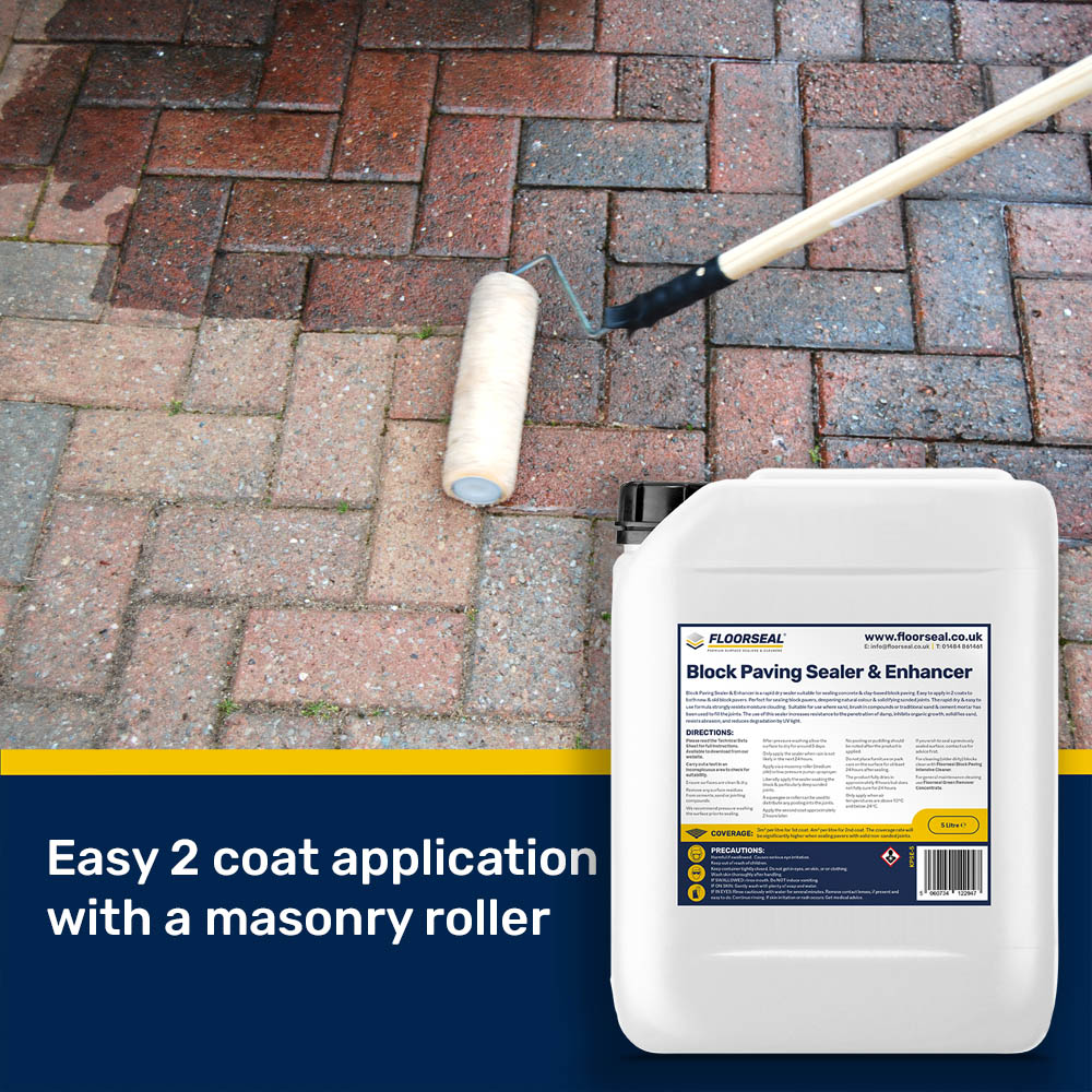 Block Paving Sealer & Enhancer | Wet Look Block Paving Sealer