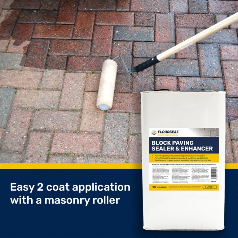 Block Paving Sealer & Enhancer | Wet Look Block Paving Sealer