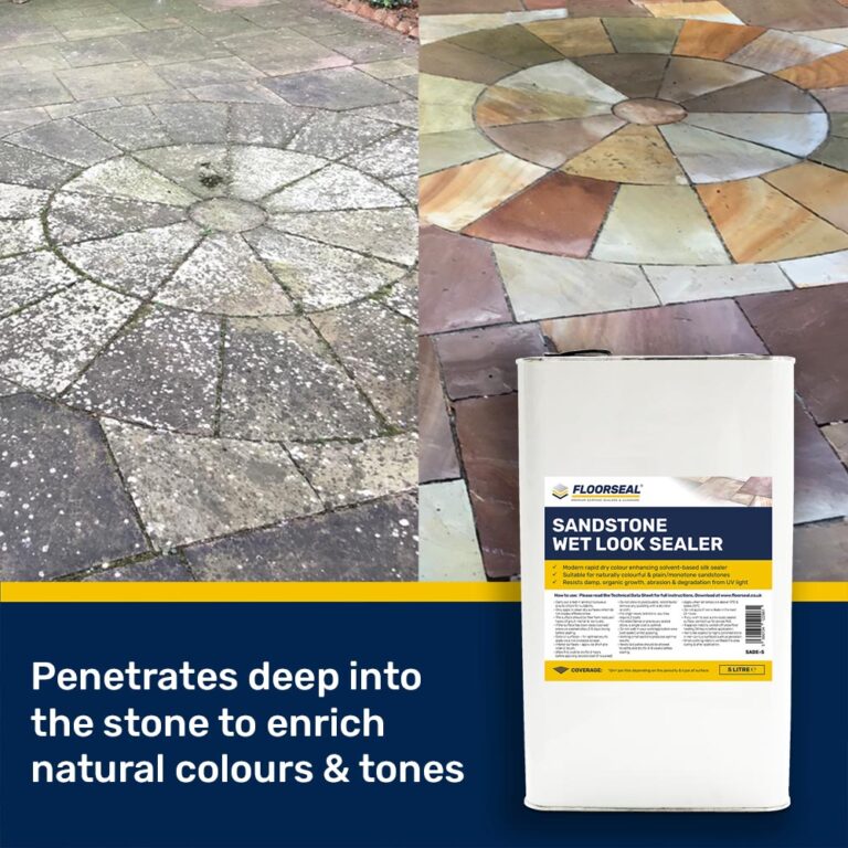 Sandstone Wet Look Sealer | Wet Look Sandstone Patio Sealer