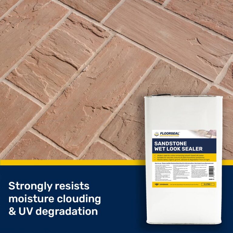 Sandstone Wet Look Sealer | Wet Look Sandstone Patio Sealer