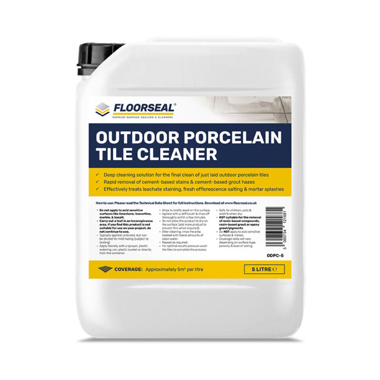 Outdoor Porcelain Tile Cleaner | Porcelain paver & tile cleaner